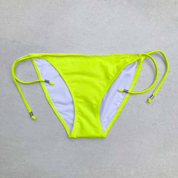 Cookie Cutter String Bikini Bottom - LUMO LEMON – Cookie Cutter Swimwear
